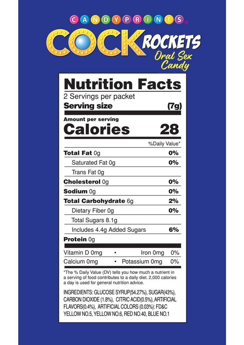 Cock Rockets Oral Sex Candy - Watermelon – skitzokitty