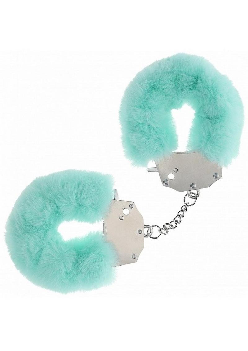 Ouch! Heavy-Duty Fluffy Handcuffs - Powder – skitzokitty