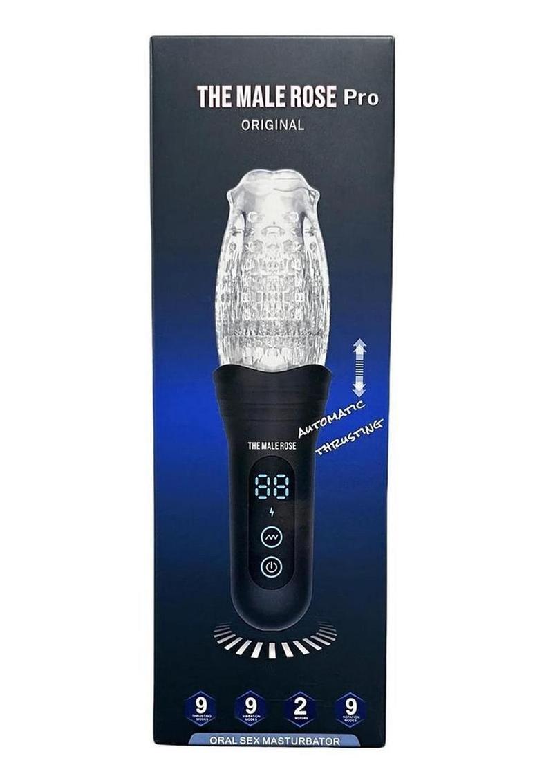 The Male Rose Pro Rechargeable Thrusting Rotating Masturbator – skitzokitty